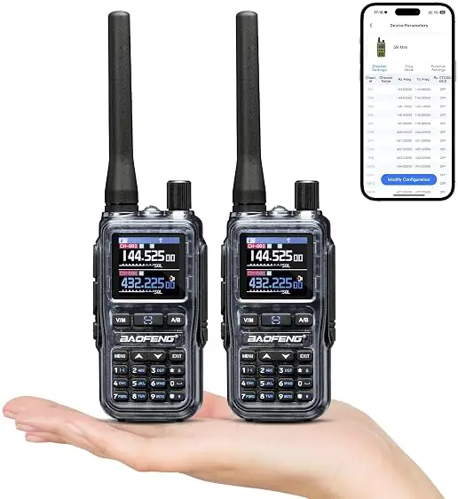 BAOFENG Radioaficionado portátil UV-5R Mini - Guatemala